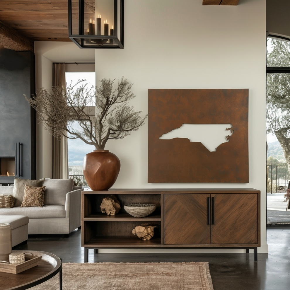 The North Carolina - Metal Wall Art – Anthem Classic